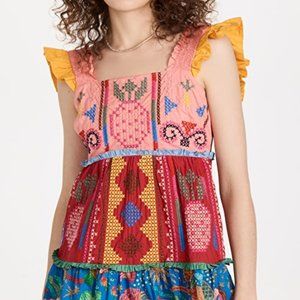 FARM Rio | Dresses | Farm Rio Embroidered Mini Dress | Poshmark